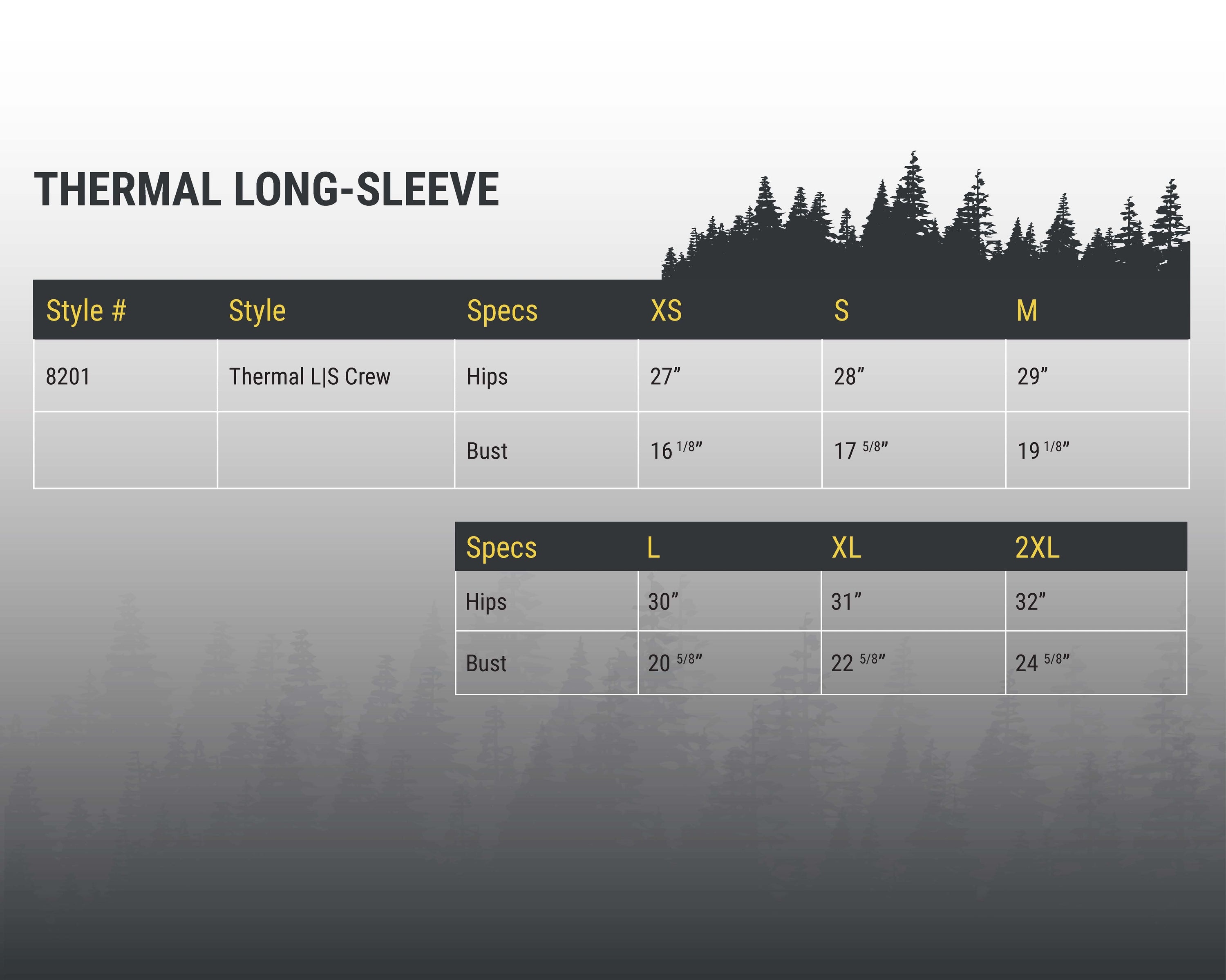 Black Thermal Long-Sleeve | One Tree Planted